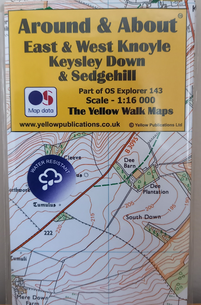 Pocket Sized Large Scale Map of East & West Knoyle Now Available